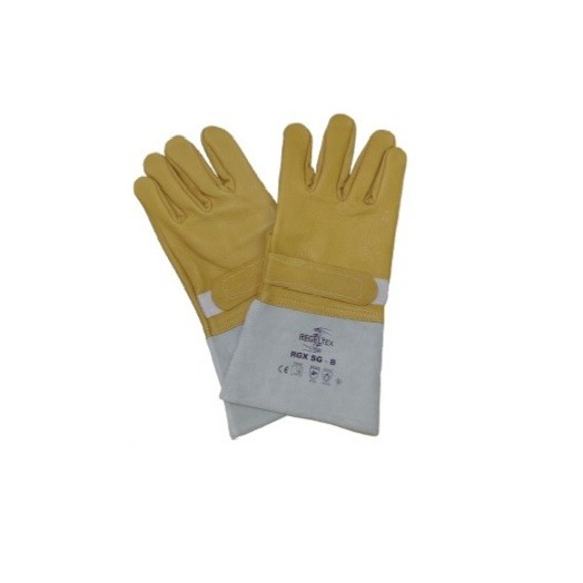 Surgant cuir pour protection mécanique des gants latex electricien